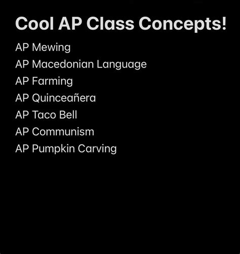 Just Some Cool New Ap Class Ideas Rapstudents