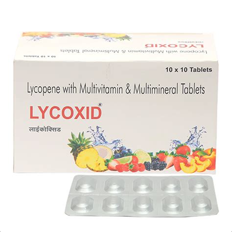 Lycoxid Tablets External Use Drugs At Best Price In Mumbai Ederma