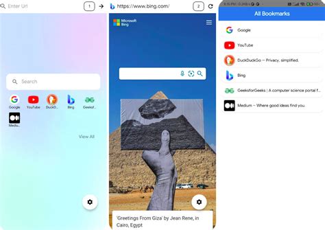 a simple privacy browser app for android