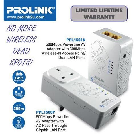 Prolink Wifi Extender BUNDLE Mobile Phones Gadgets Mobile Gadget Accessories Other Mobile