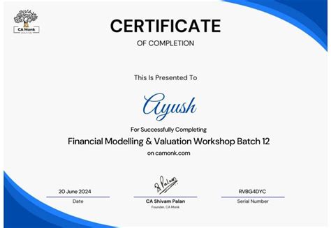ayush rana on linkedin i have completed my financial modelling and