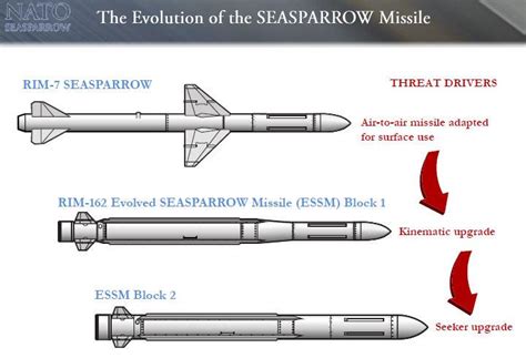 Rim 7 Sea Sparrow Missile