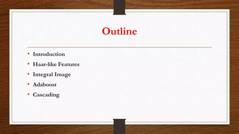 viola jones object detection pptx