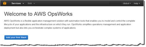 Step 21 Create A Stack Chef 11 Aws Opsworks