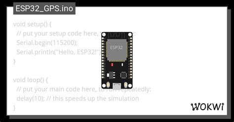 Esp Gpsneo6simulation Wokwi Esp32 Stm32 Arduino Simulator