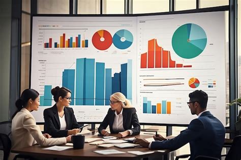 Premium Photo Business Team Brainstorming Data Target Financial Concept