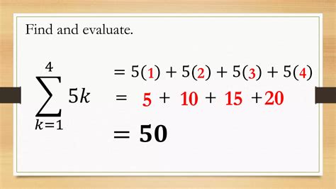 Summation Notation PDF