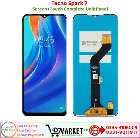 Tecno Spark 7 Lcd Panel Unit Combo 2025 Exclusive