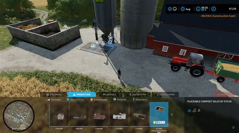 PLACEABLE SMALL COMPOSTER BY STEVIE FS22 Mod