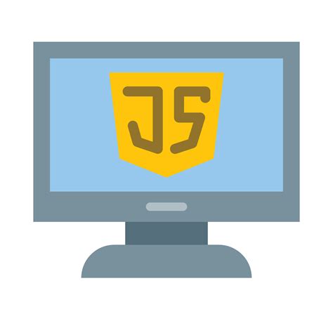 Javascript Flat Icon Vector Art At Vecteezy