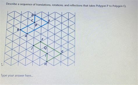 Solved Describe A Sequence Of Translations Rotations And Coordinate