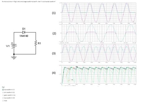 Solved For The Circuit Shown In Fig 6 What Is The Voltage Chegg Com