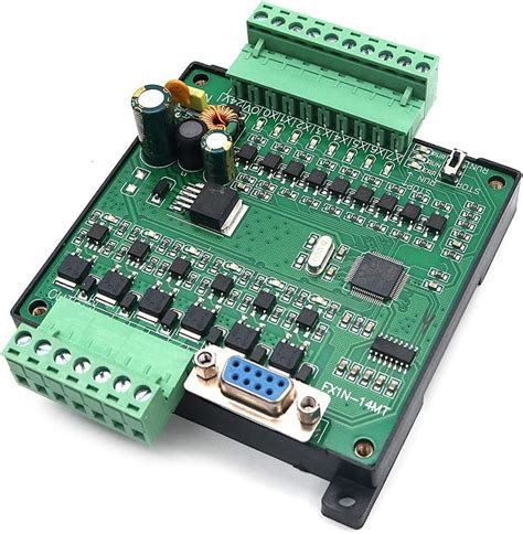 dollatek 24v plc control programmable logic controller dc24v fx1n 14mt industrial control board
