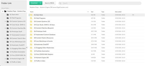 Stephen Pope Kontent Engine Db Giga Courses