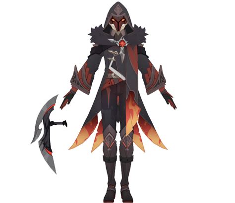 🦸 Genshin Impact Fatui Pyro Agent・free Stl File For 3d Printing・cults