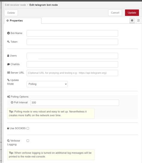 A Guide To Using Telegram With Node Red And Home Assistant The