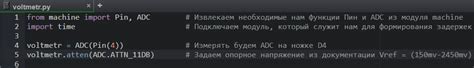 Micropython вольтметр АЦП на Esp32 Электроника и Робототехника