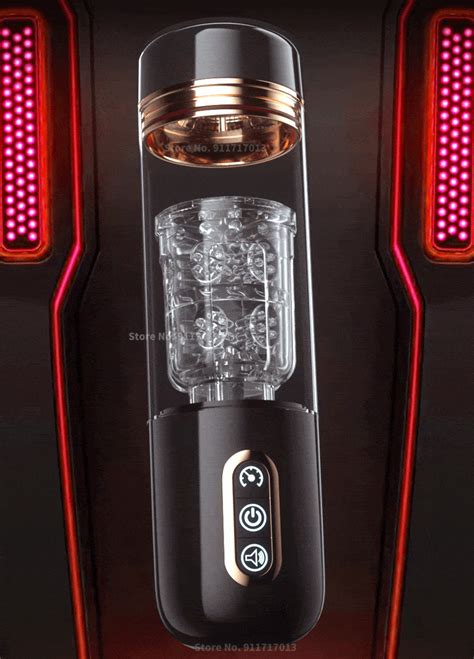 Automatic Sucking Male Masturbator Smart Rotation And Telescopic
