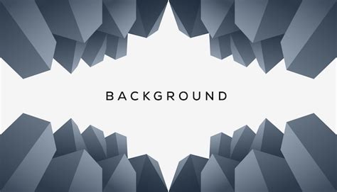 Premium Vector Polygon Background Black Modern Design