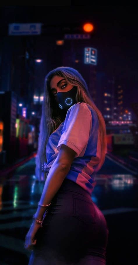 Masked Girl For Iphone Wallpaper Artofit
