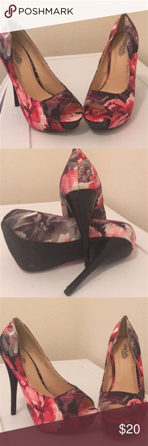 Floral Print Heels Floral Print Heels Flower Prints Fashion Floral