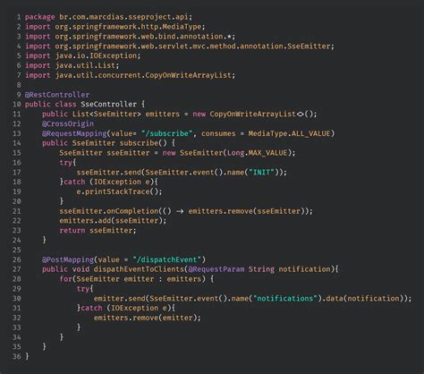 Server Sent Events Marcelo Dias