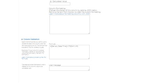 Date Time Sharepoint 2013 Column Validation Override For Site Owners