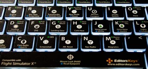Flight Simulator X Keyboard Fsvisions