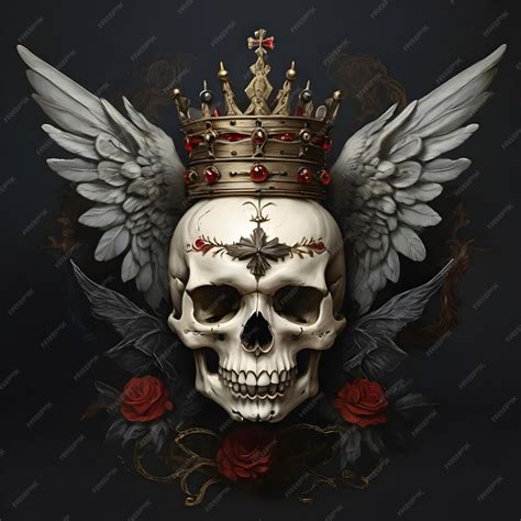Gothic Skull Tattoo Ideas Embrace The Symbolism Of Mortality Premium Ai Generated Image