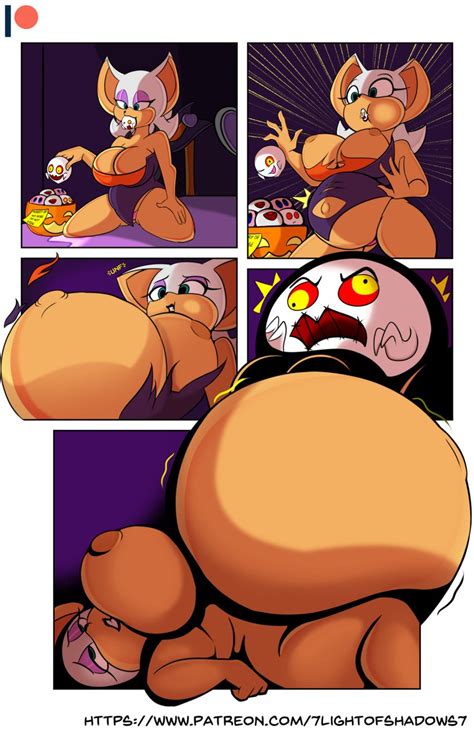 Rule 34 02 Kirby 7lightofshadows7 7los7 Anthro Belly Expansion Big Belly Big Breasts Body