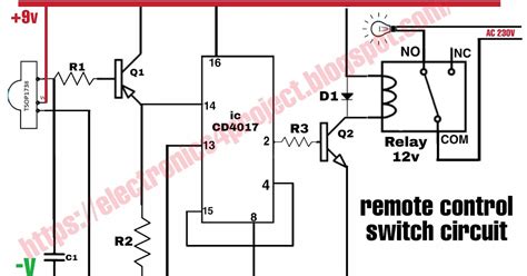 Remote Control Switch Circuit Diagram