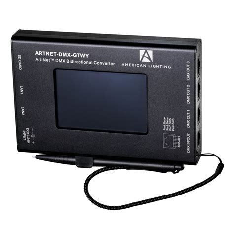 artnet dmx gateway american lighting