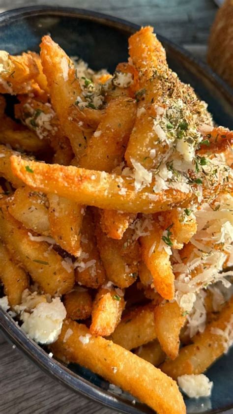 Food Yummy Fries Delicious Parmesan Summer Aesthetic Recipe Ideas