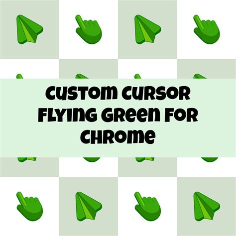 custom cursor custom cursor flying green for chrome cursor space