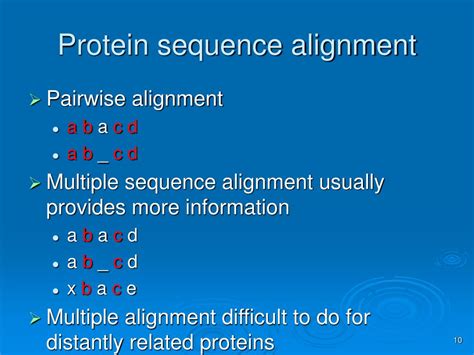 Ppt Protein Sequence Analysis Overview Powerpoint Presentation Free Download Id765105
