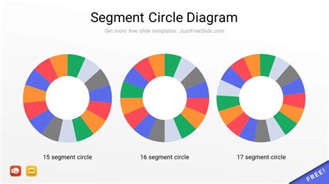 Segment Circle Diagram For Powerpoint 151617181920 Options