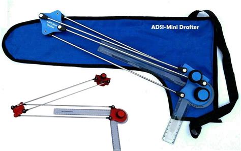 Mini Drafter Engineering Instruments Set Completo Universale Braccio Da Disegno Vintage