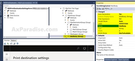How To Email Report With The Body In D FO AX Paradise