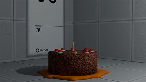 Portal 2 Cake