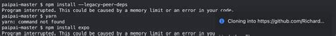 [enhancement proposal] node js npm install does not work seemingly