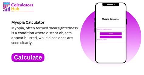 Myopia Calculator Online