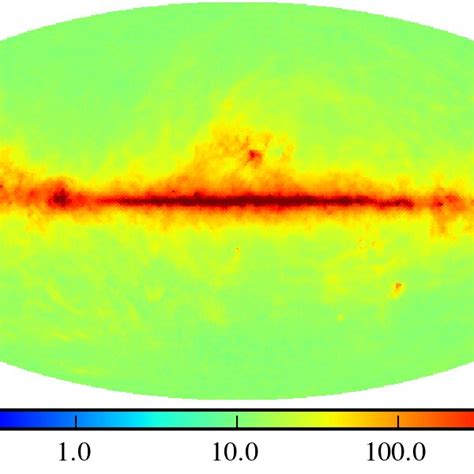 Intensity Distribution Of Near And Far Ir Radiation Observed At Earth