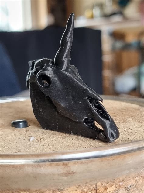 🦄 Unicorn Skull・3d Print With The Elegoo Neptune 4 Plus 3d Printer・cults