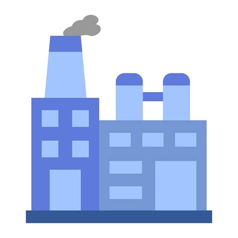 Premium Vector Factory Icon