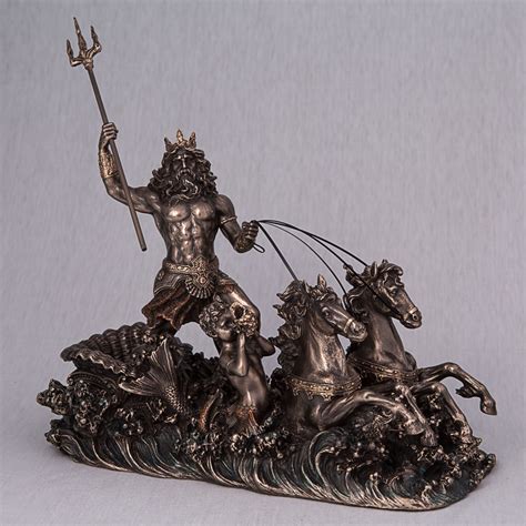 Статуетка Veronese Посейдон 25 см 76279 фігурка статуетка веронезе верона новинка продаж ціна