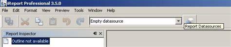 ireport designer adding a data source how to jaspersoft community