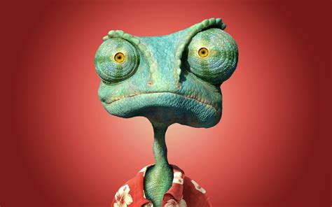 Rango Hd Wallpaper Of The Iconic Chameleon