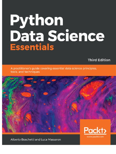 Python Data Science Essentials A Practitioners Gu Cover Pdf Technology And Engineering