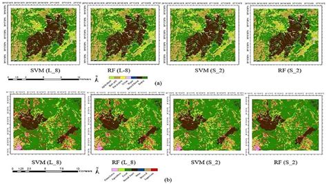 Ml Classifications Derived From Landsat 8 L8 And Sentinel 2 S2 Download Scientific
