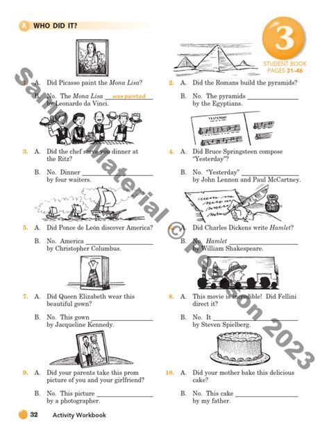 Side By Side Extra L4 U3 Activity Workbook Pdf Ernest Hemingway